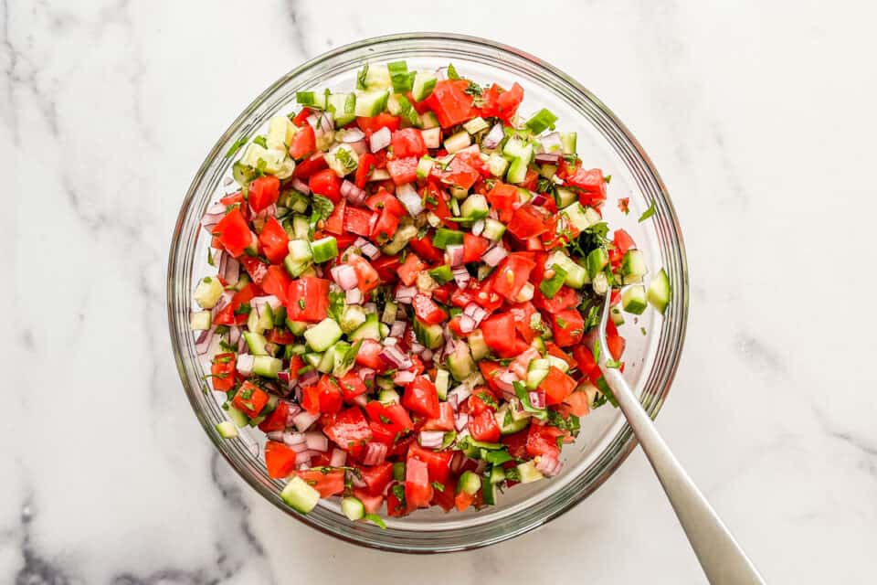 Arabic Salad Recipe - This Healthy Table