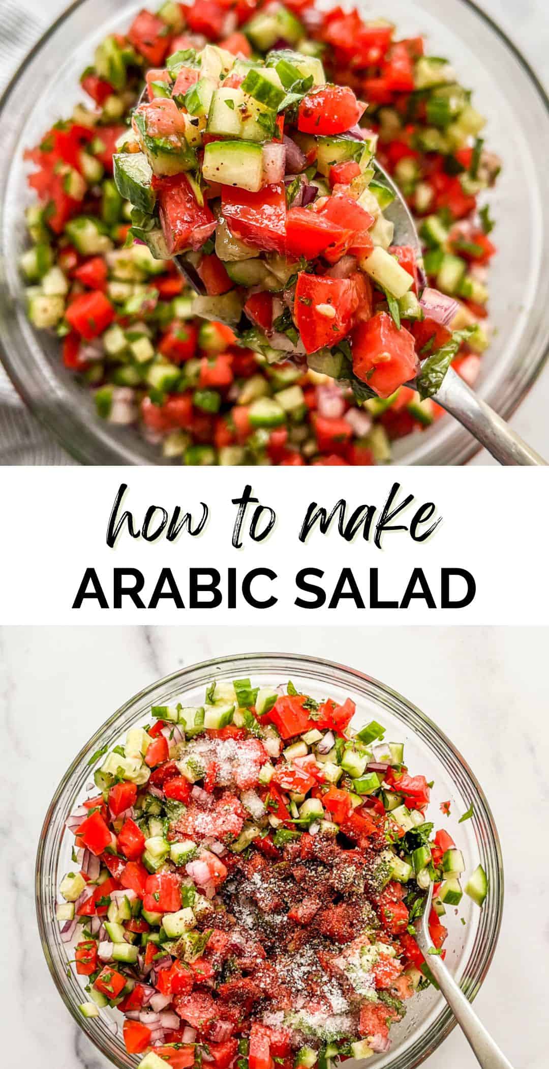 Arabic Salad Recipe - This Healthy Table