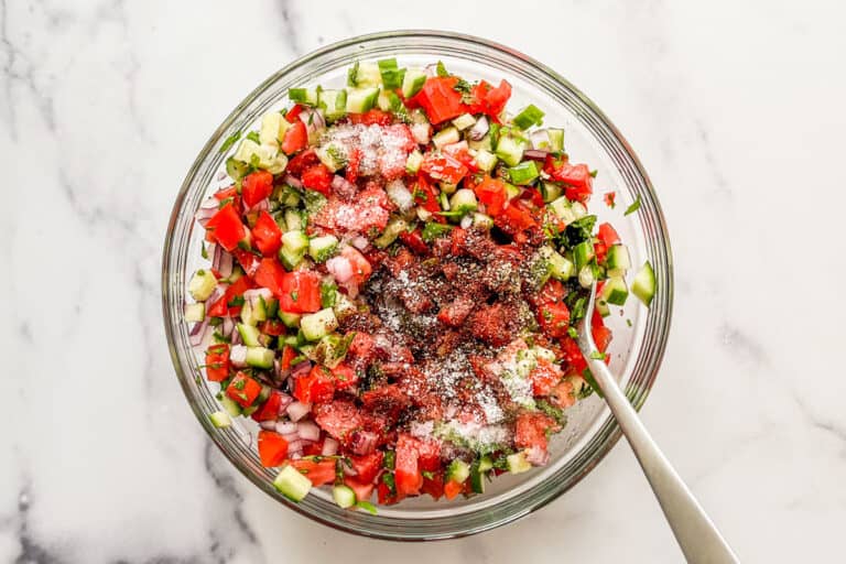 Arabic Salad Recipe - This Healthy Table