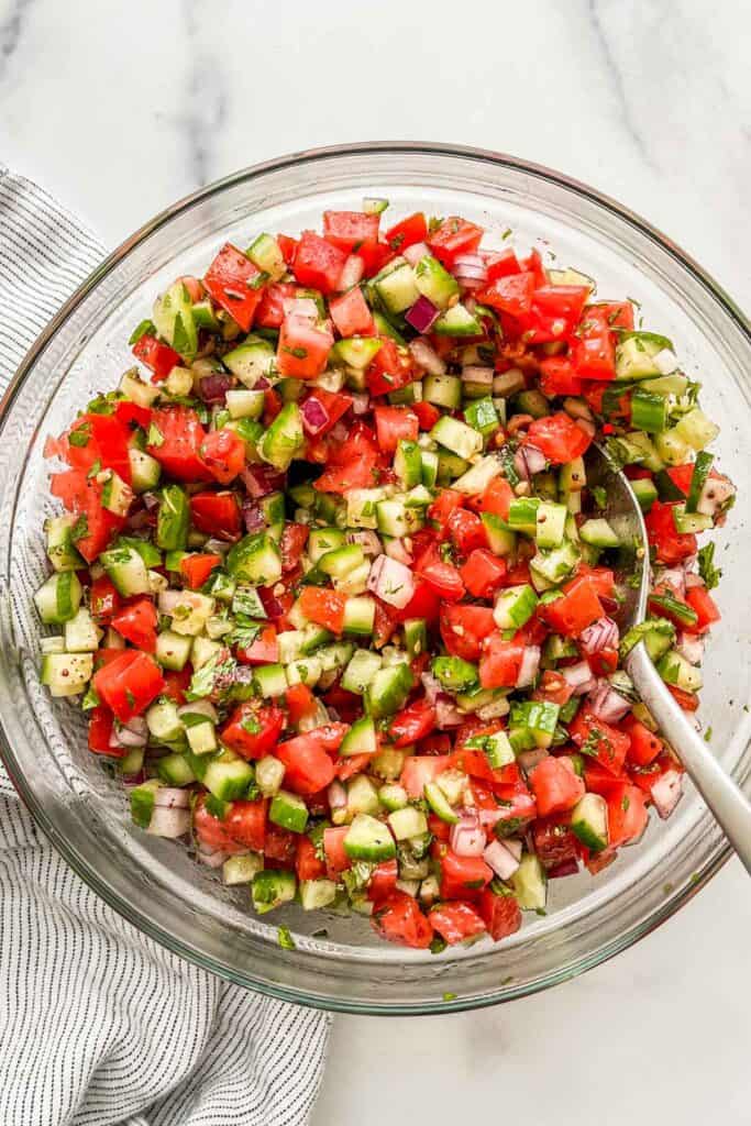 Arabic Salad Recipe - This Healthy Table