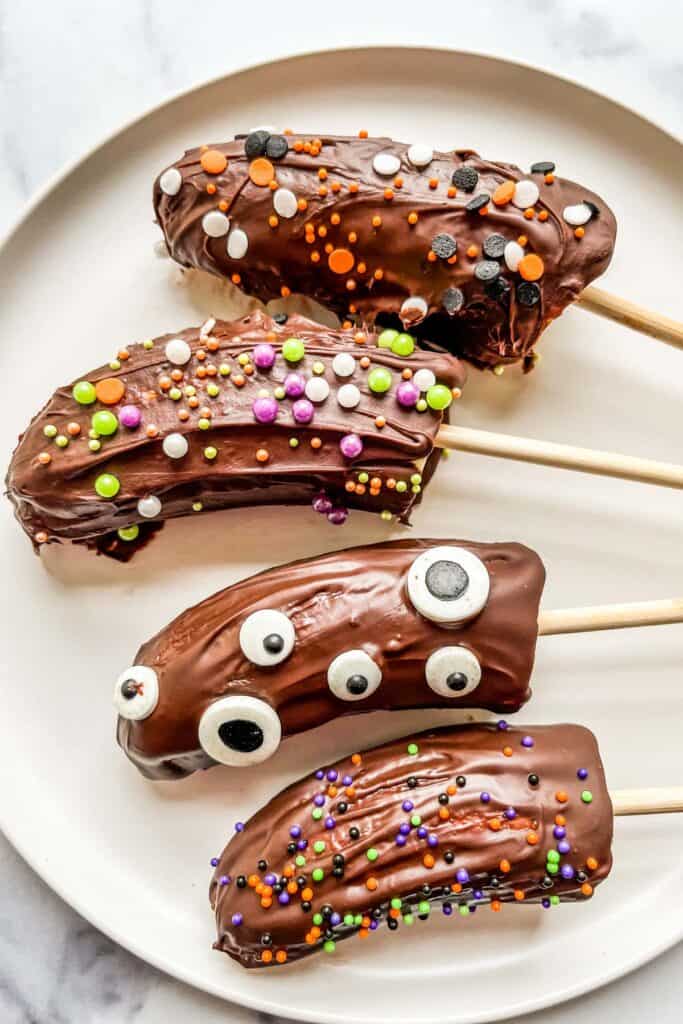Chocolate Dipped Bananas - This Healthy Table