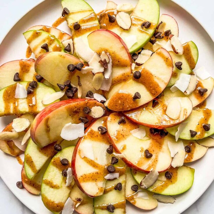 Apple Nachos - This Healthy Table