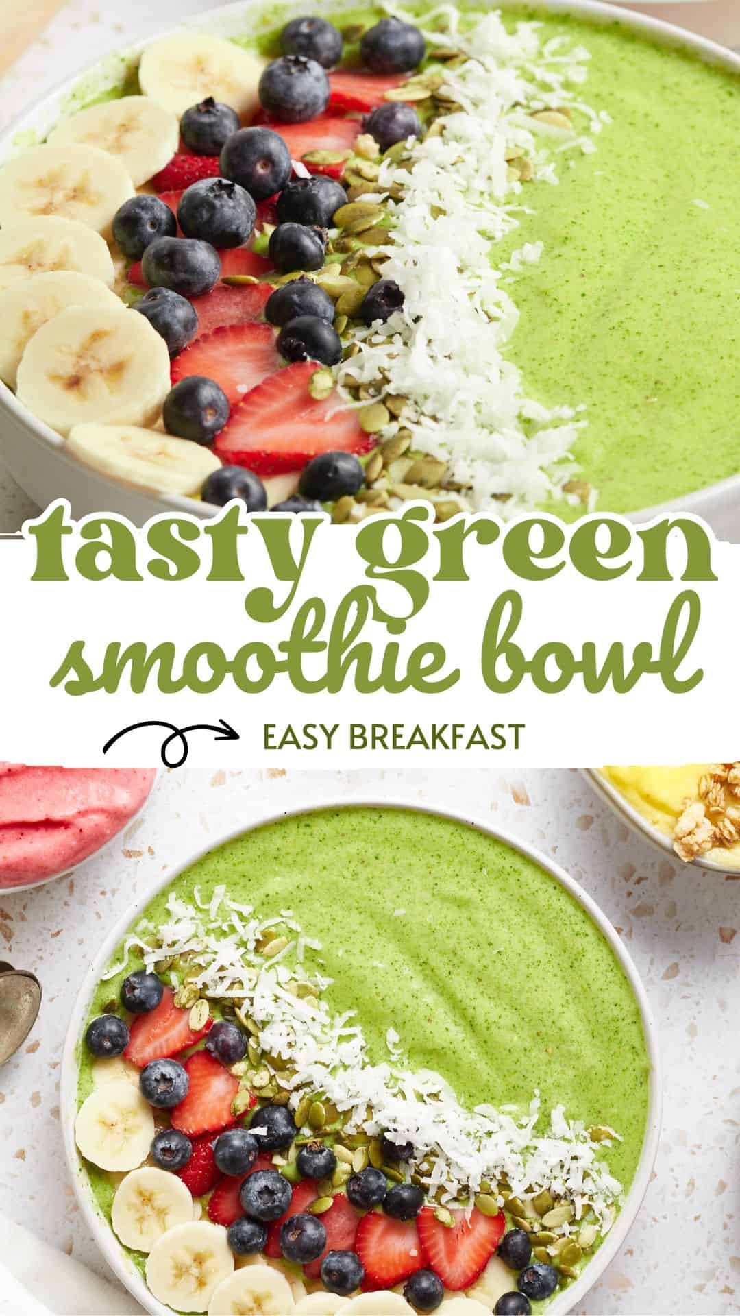 Green Smoothie Bowl - This Healthy Table