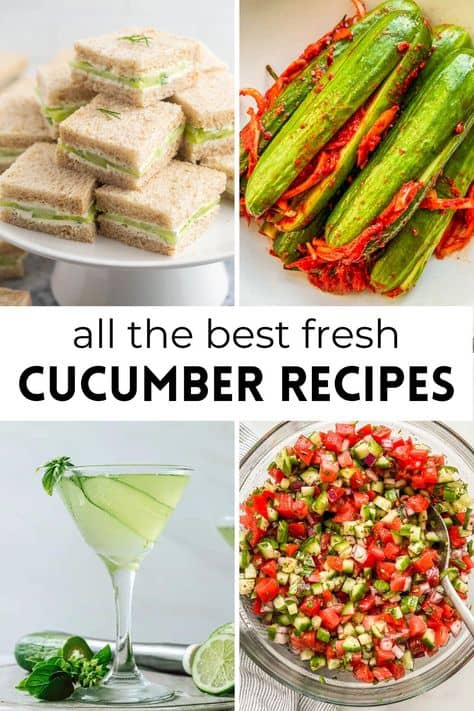 20 Delicious Cucumber Recipes - This Healthy Table