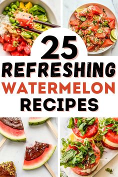 25 Healthy Watermelon Recipes - This Healthy Table