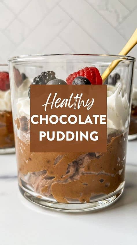 Healthy Chocolate Pudding - This Healthy Table