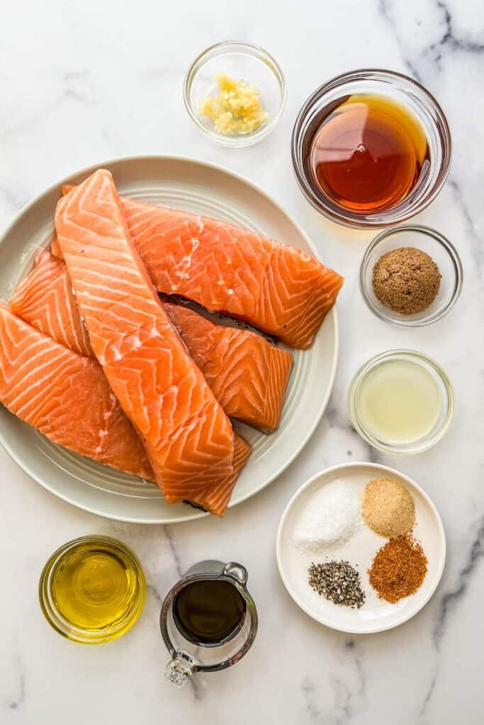Maple Glazed Salmon - This Healthy Table