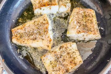 Easy Pan Fried Cod Recipe - This Healthy Table