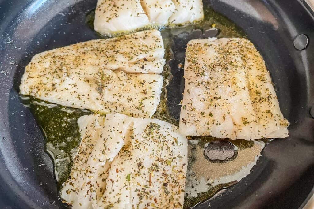 Easy Pan Fried Cod Recipe - This Healthy Table