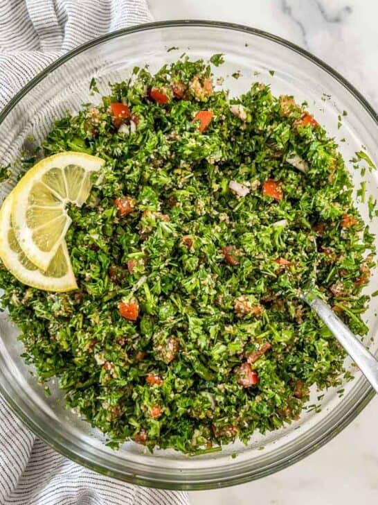 Arabic Salad Recipe - This Healthy Table