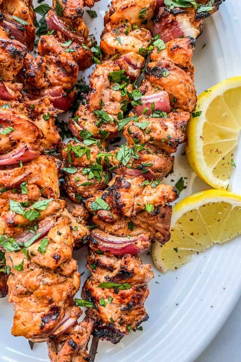 Turkish Chicken Kabobs Recipe - This Healthy Table