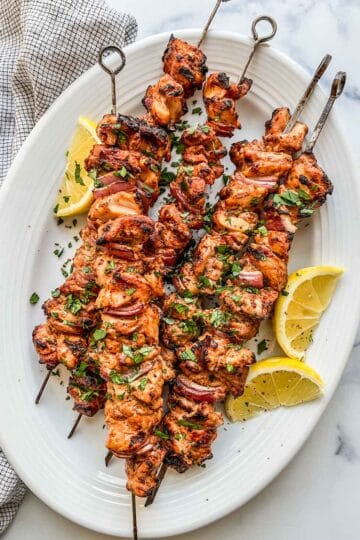 Turkish Chicken Kabobs Recipe - This Healthy Table