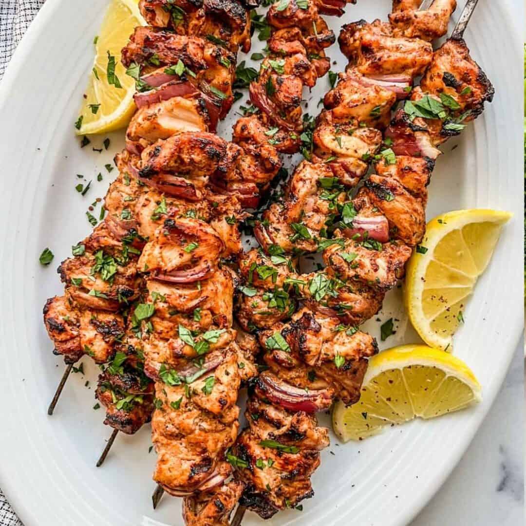 Turkish Chicken Kabobs Recipe - This Healthy Table