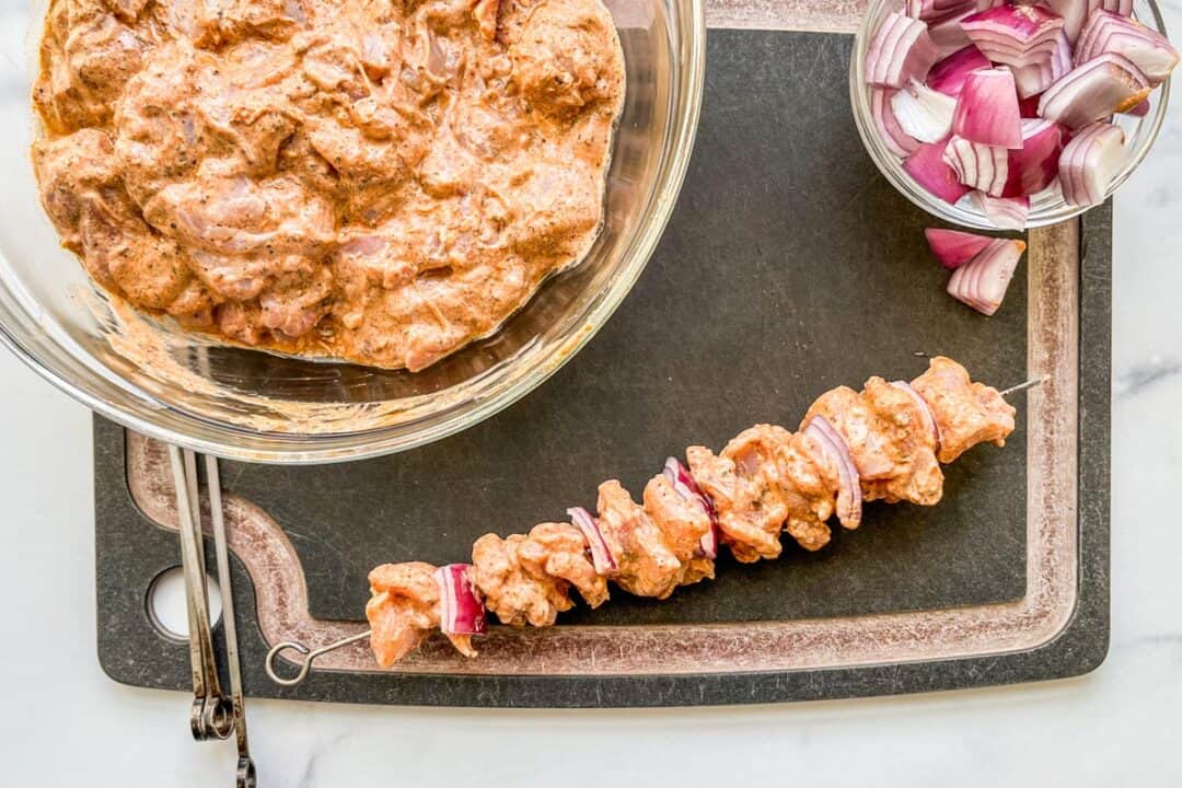 Turkish Chicken Kabobs Recipe - This Healthy Table