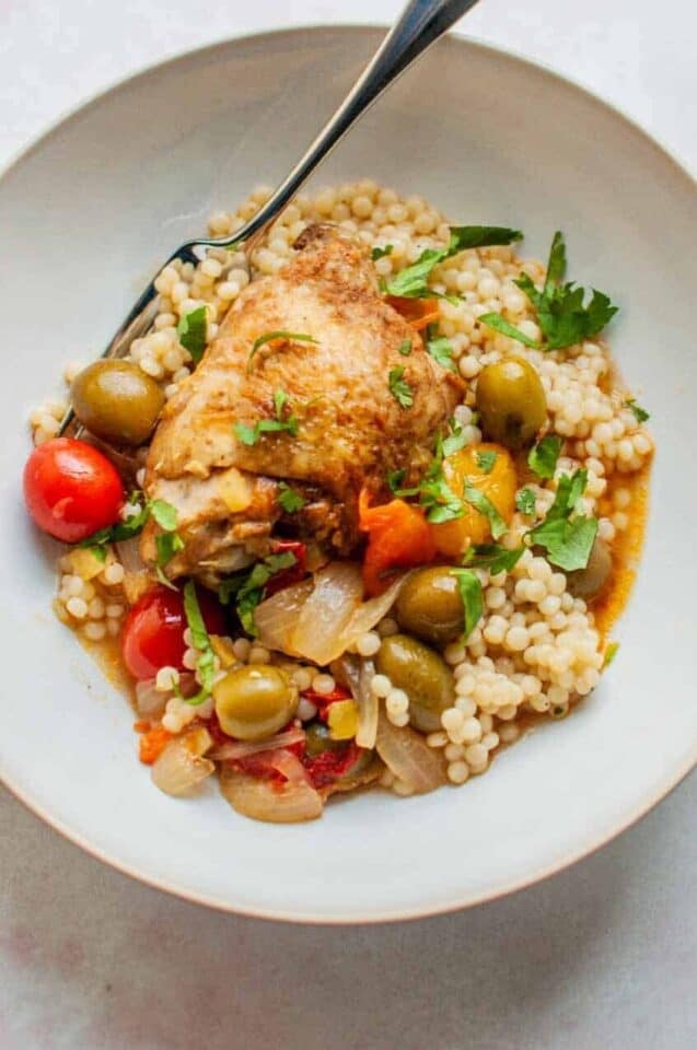 Moroccan Chicken with Preserved Lemon - This Healthy Table