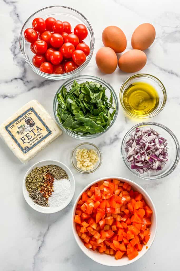 Baked Feta Eggs Recipe - This Healthy Table