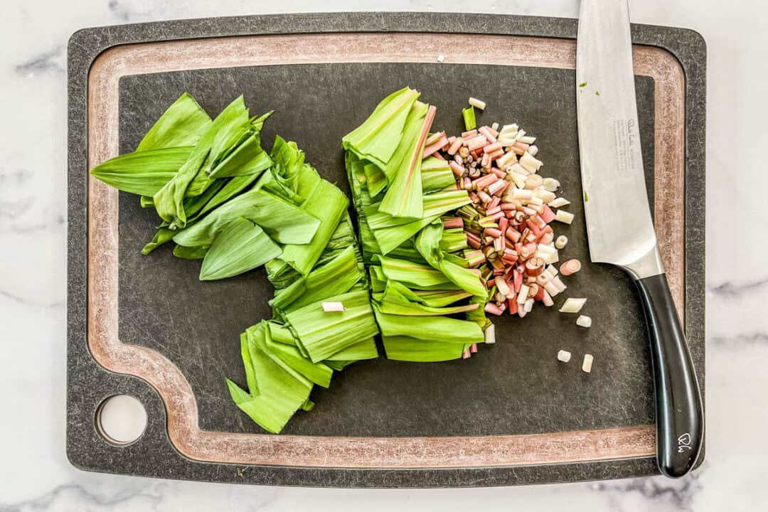 Springtime Ramp Pasta Recipe - This Healthy Table