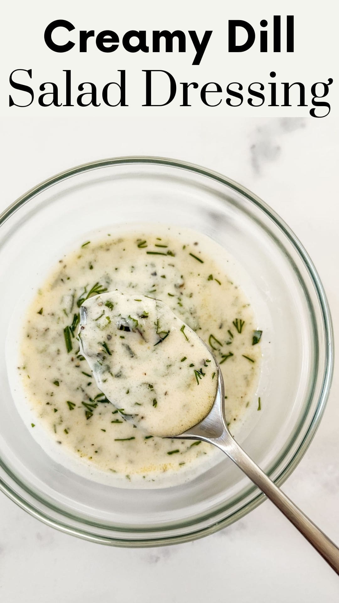 Creamy Dill Dressing Recipe - This Healthy Table
