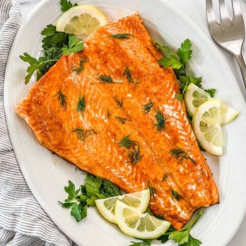 Baked King Salmon Recipe - This Healthy Table