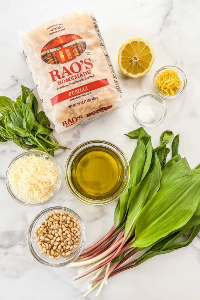 Springtime Ramp Pasta Recipe - This Healthy Table