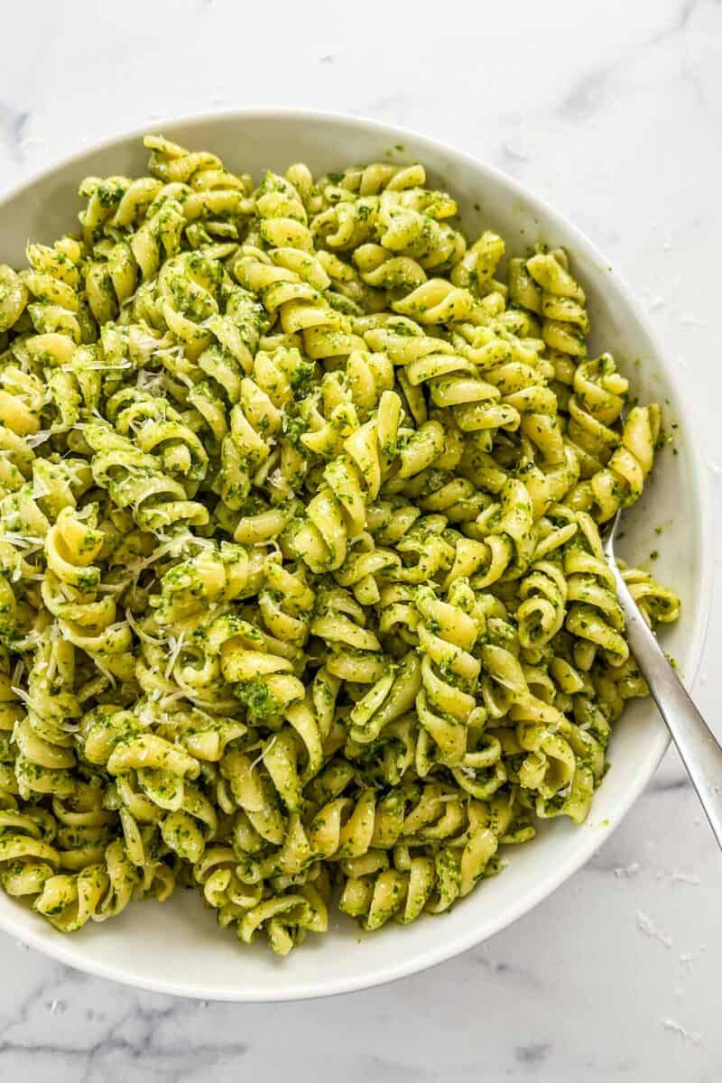 Springtime Ramp Pasta Recipe - This Healthy Table