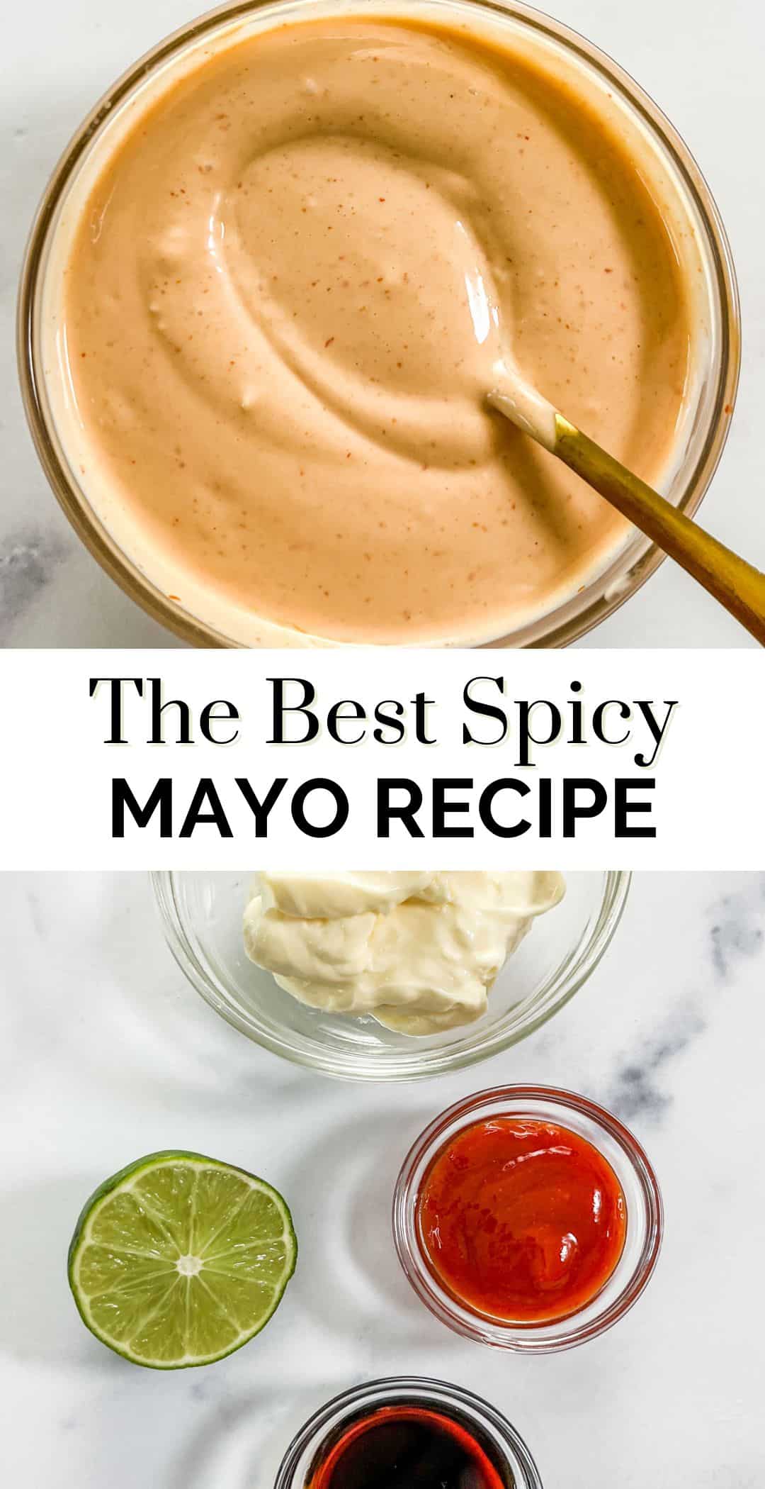 Easy Homemade Spicy Mayo Recipe - This Healthy Table