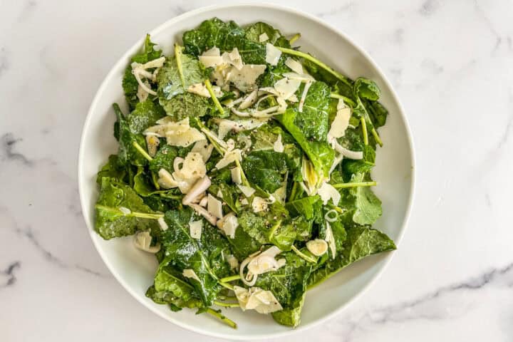 Simple Baby Kale Salad - This Healthy Table