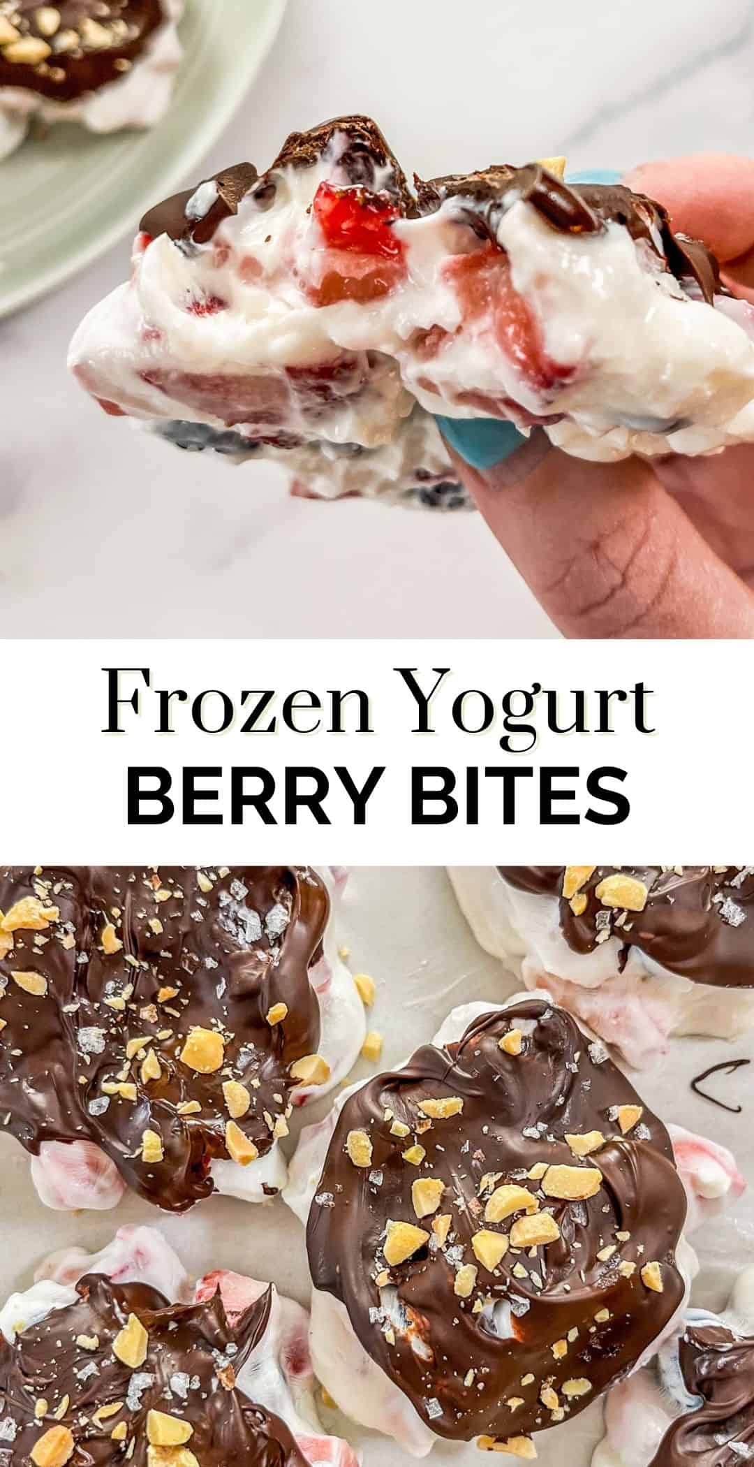 Frozen Berry Yogurt Bites - This Healthy Table