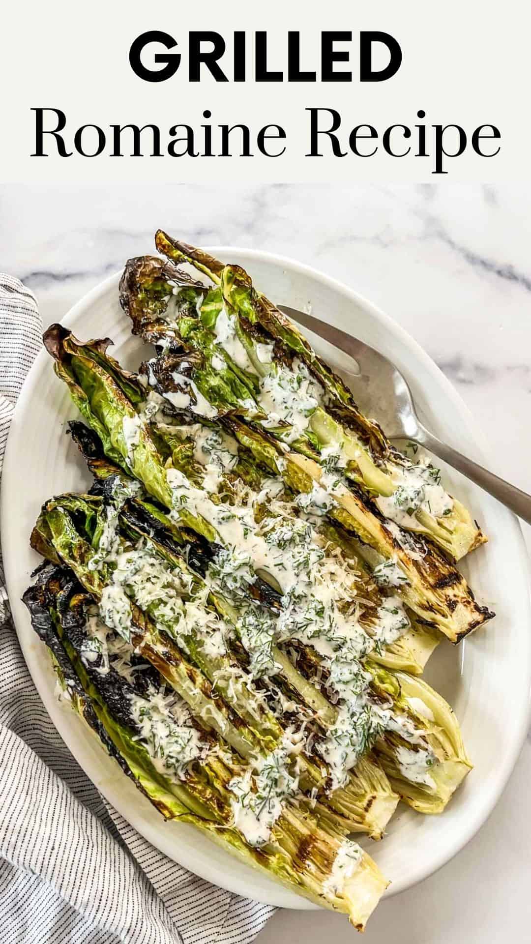 Easy Grilled Romaine Hearts Recipe - This Healthy Table