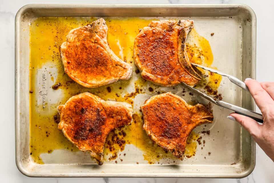 Easy Baked Pork Chops Recipe - This Healthy Table