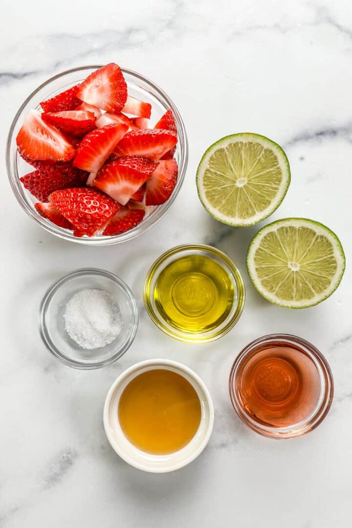 Strawberry Vinaigrette Dressing - This Healthy Table