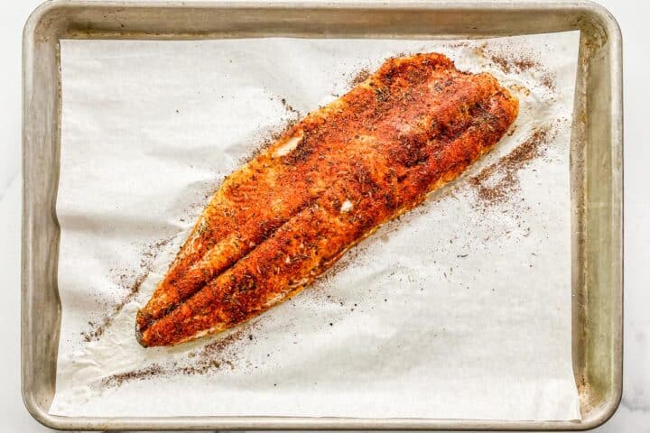Easy Baked Trout Fillet Recipe - This Healthy Table