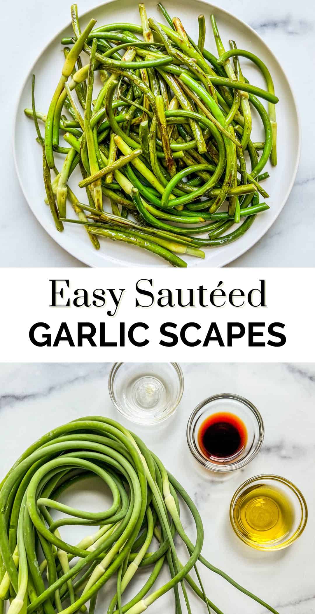 Sautéed Garlic Scapes - This Healthy Table