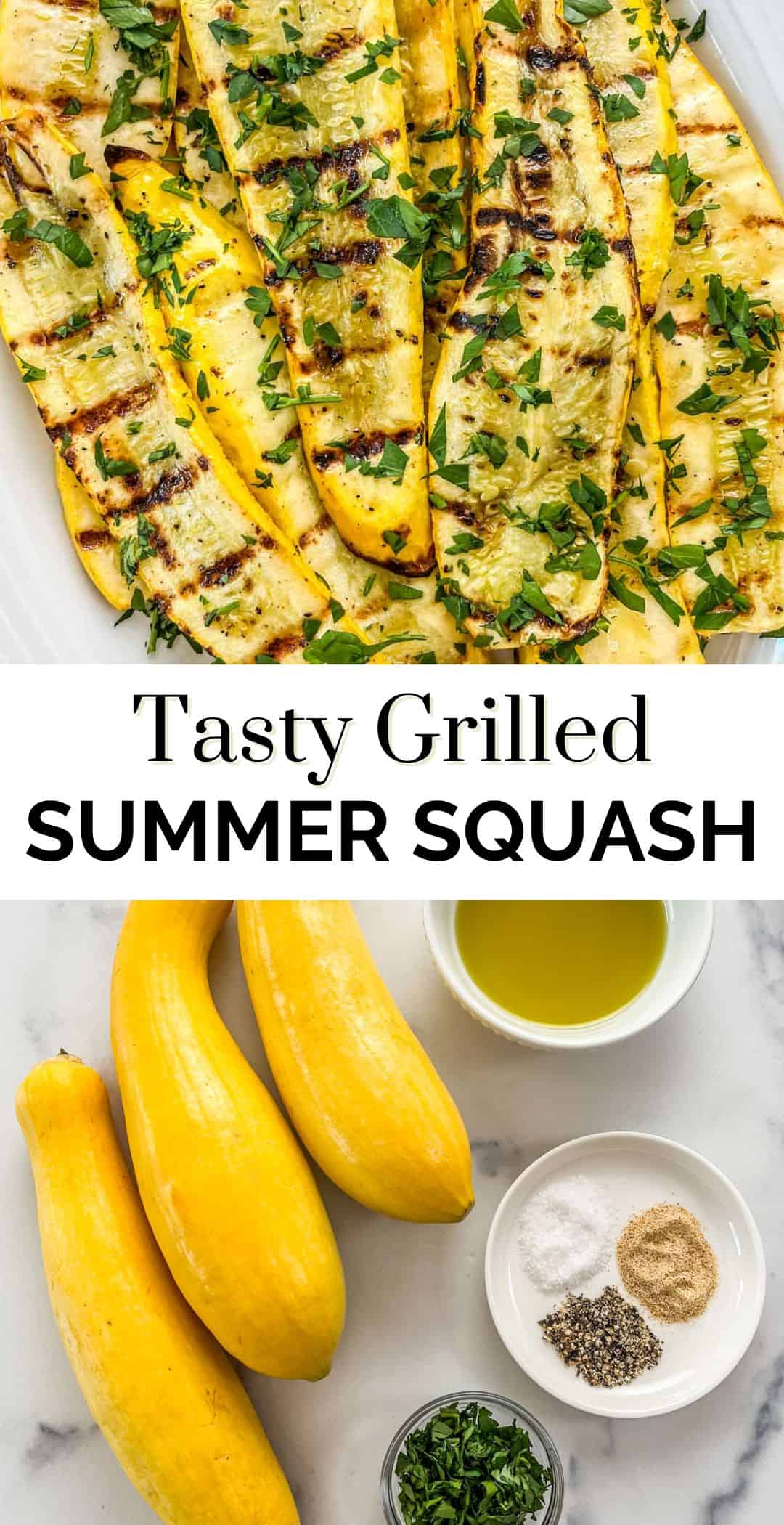 Grilled Yellow Squash Recipe - This Healthy Table