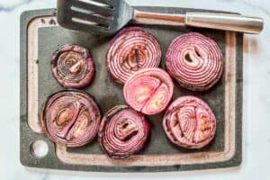 Easy Grilled Red Onions - This Healthy Table