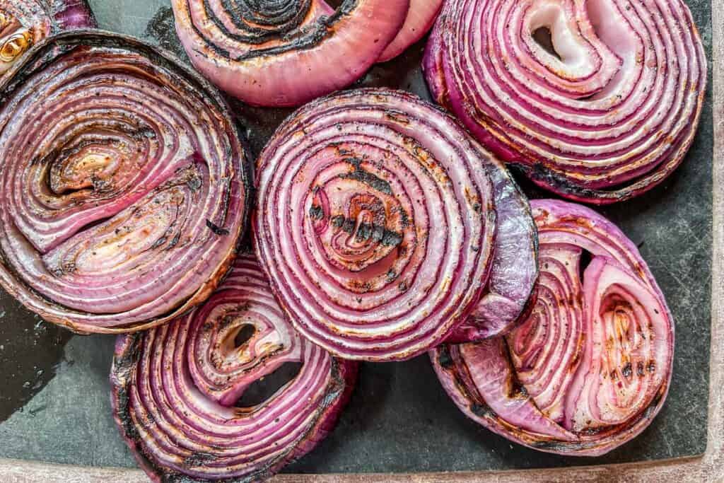 Easy Grilled Red Onions - This Healthy Table
