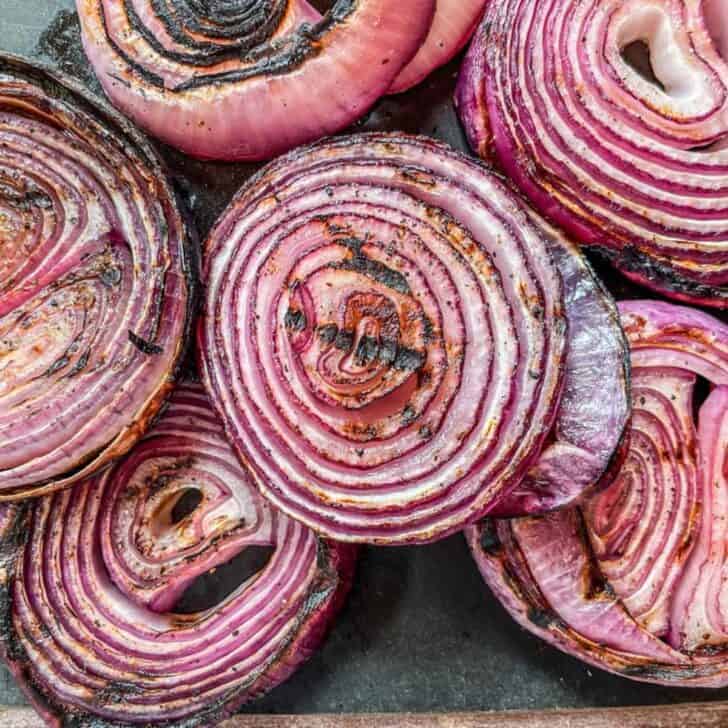 Easy Grilled Red Onions - This Healthy Table