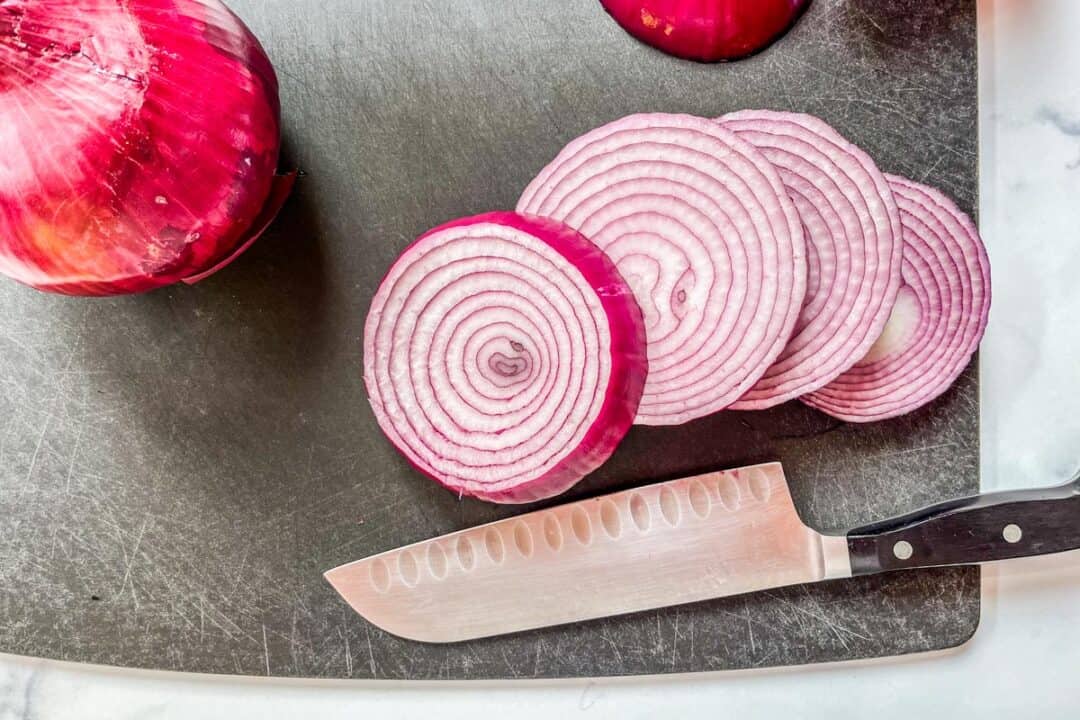 Easy Grilled Red Onions - This Healthy Table