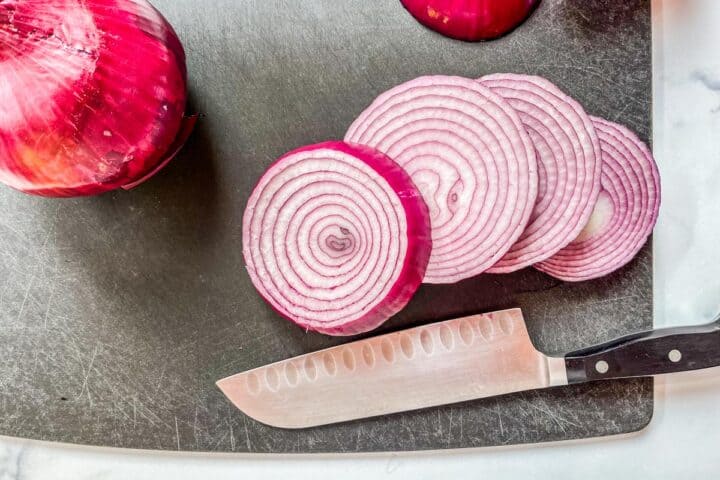 Easy Grilled Red Onions - This Healthy Table
