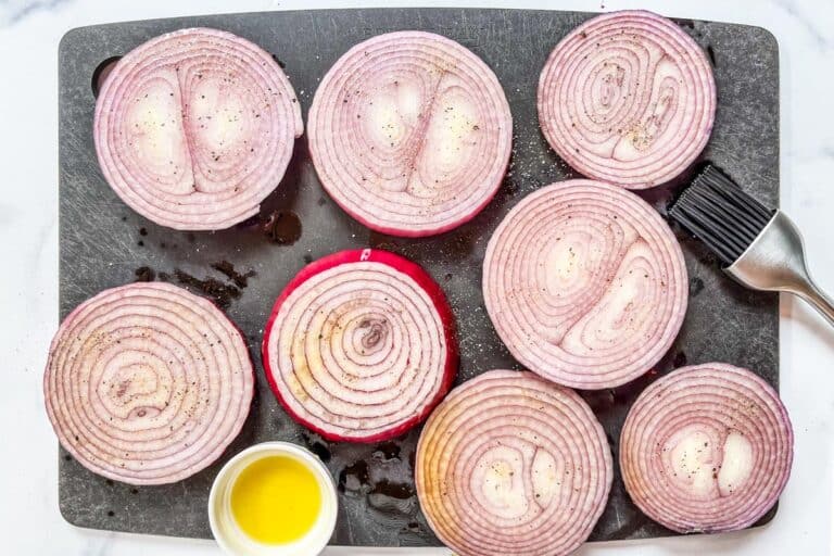 Easy Grilled Red Onions - This Healthy Table