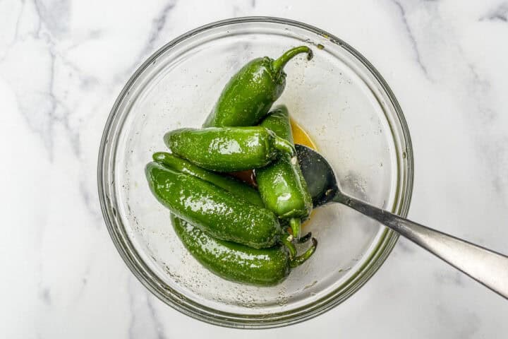Grilled Jalapeños Recipe - This Healthy Table