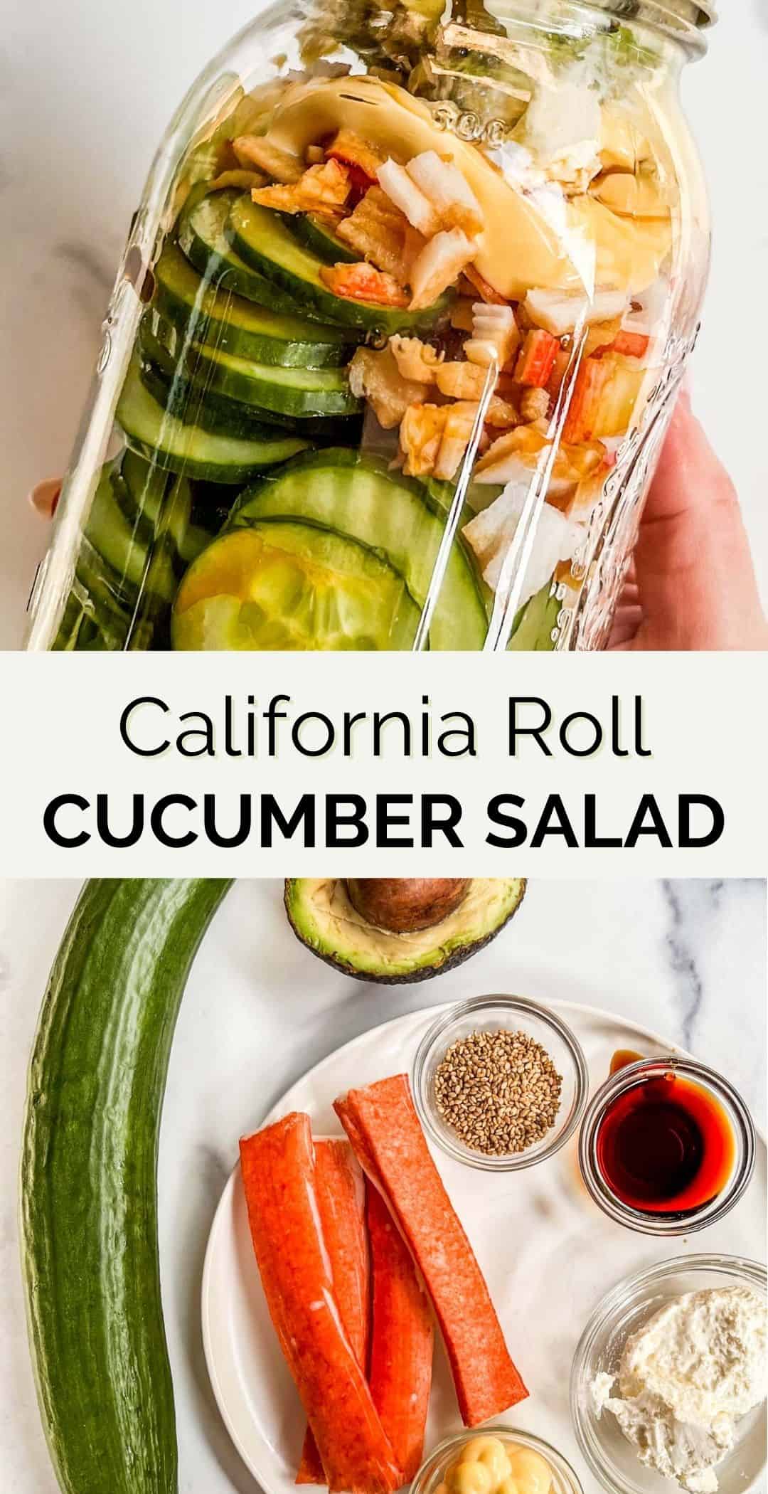 California Roll Cucumbers (Viral TikTok Recipe) - This Healthy Table