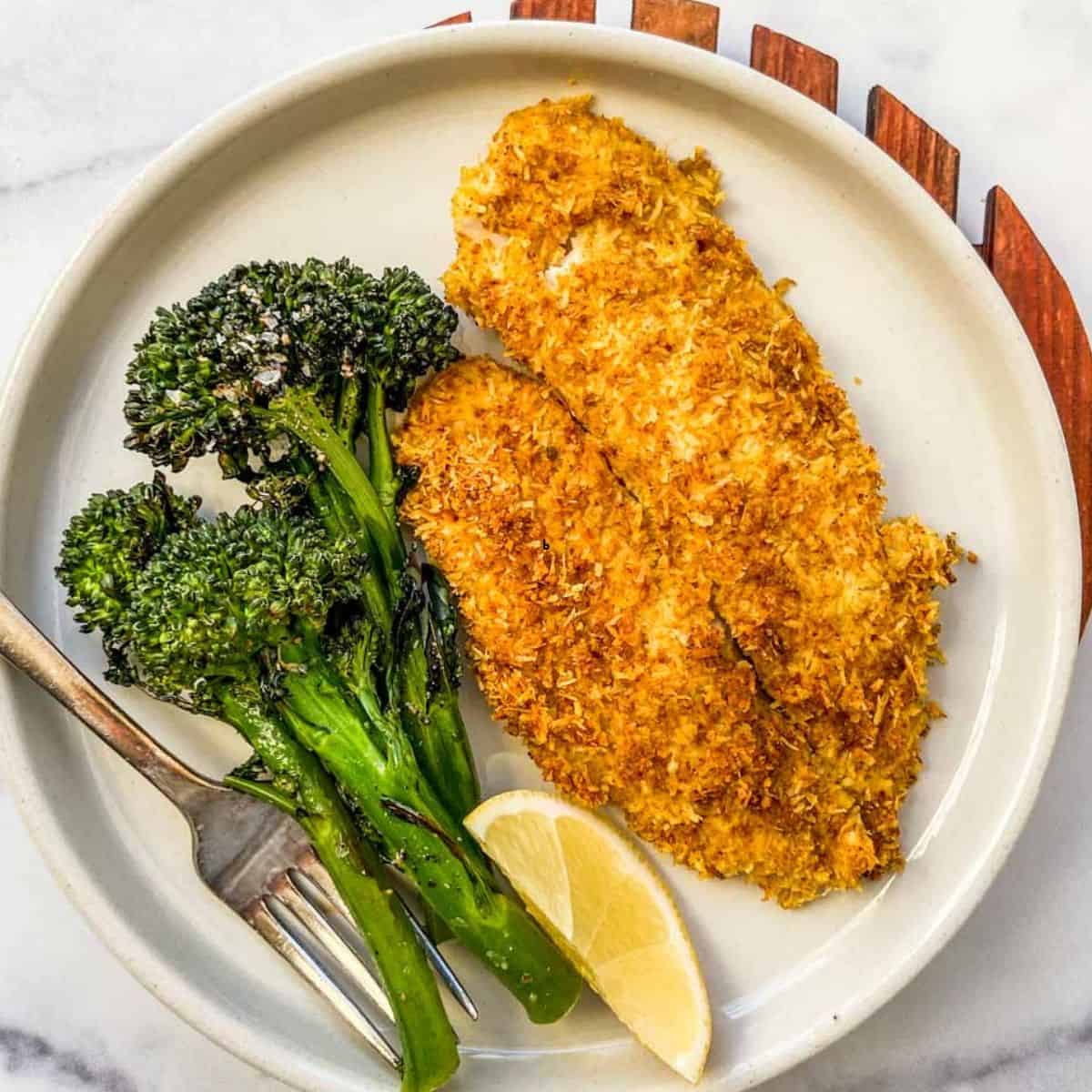 Coconut Crusted Tilapia - This Healthy Table