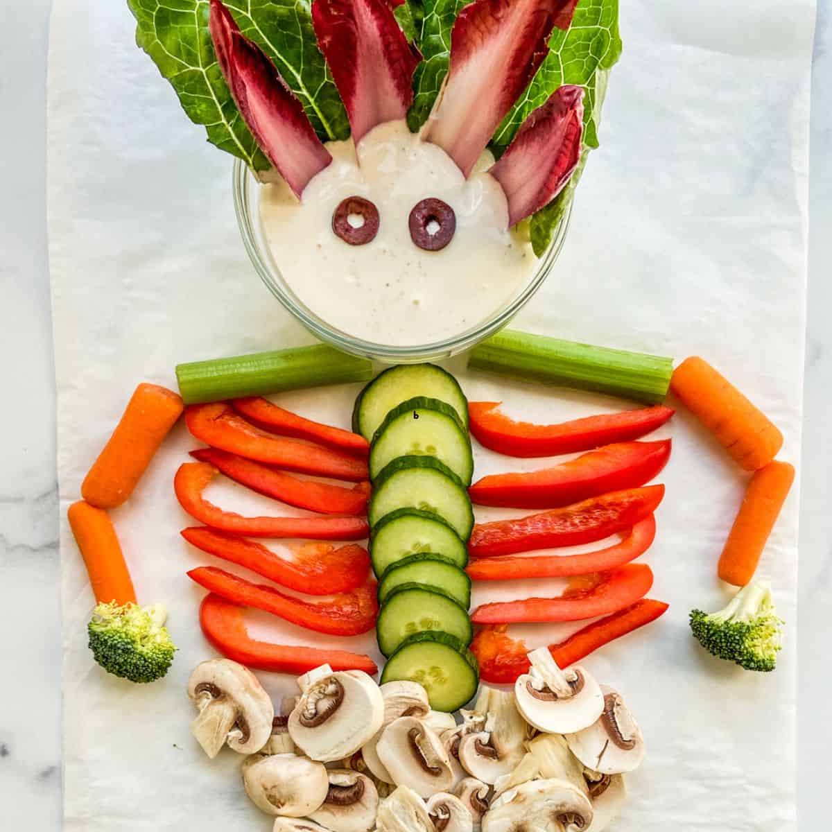 Veggie Skeleton Recipe - This Healthy Table