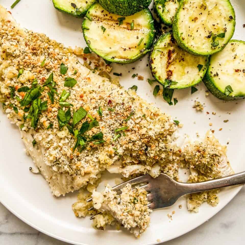 Crispy Baked Haddock Recipe - This Healthy Table