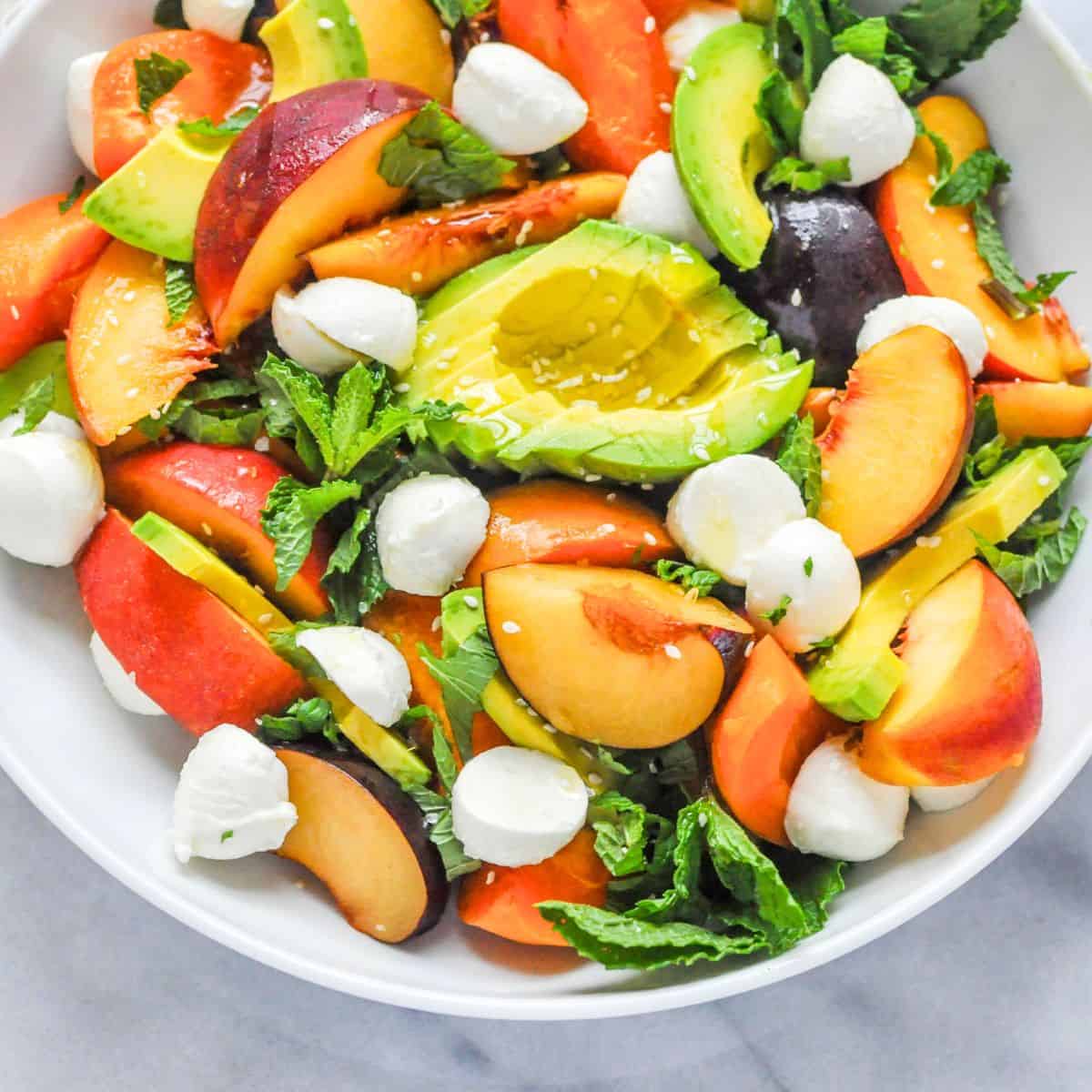 Summer Stone Fruit Salad - This Healthy Table
