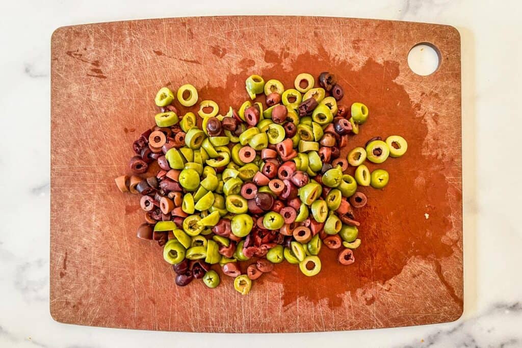Warm Olive Ricotta Dip - This Healthy Table