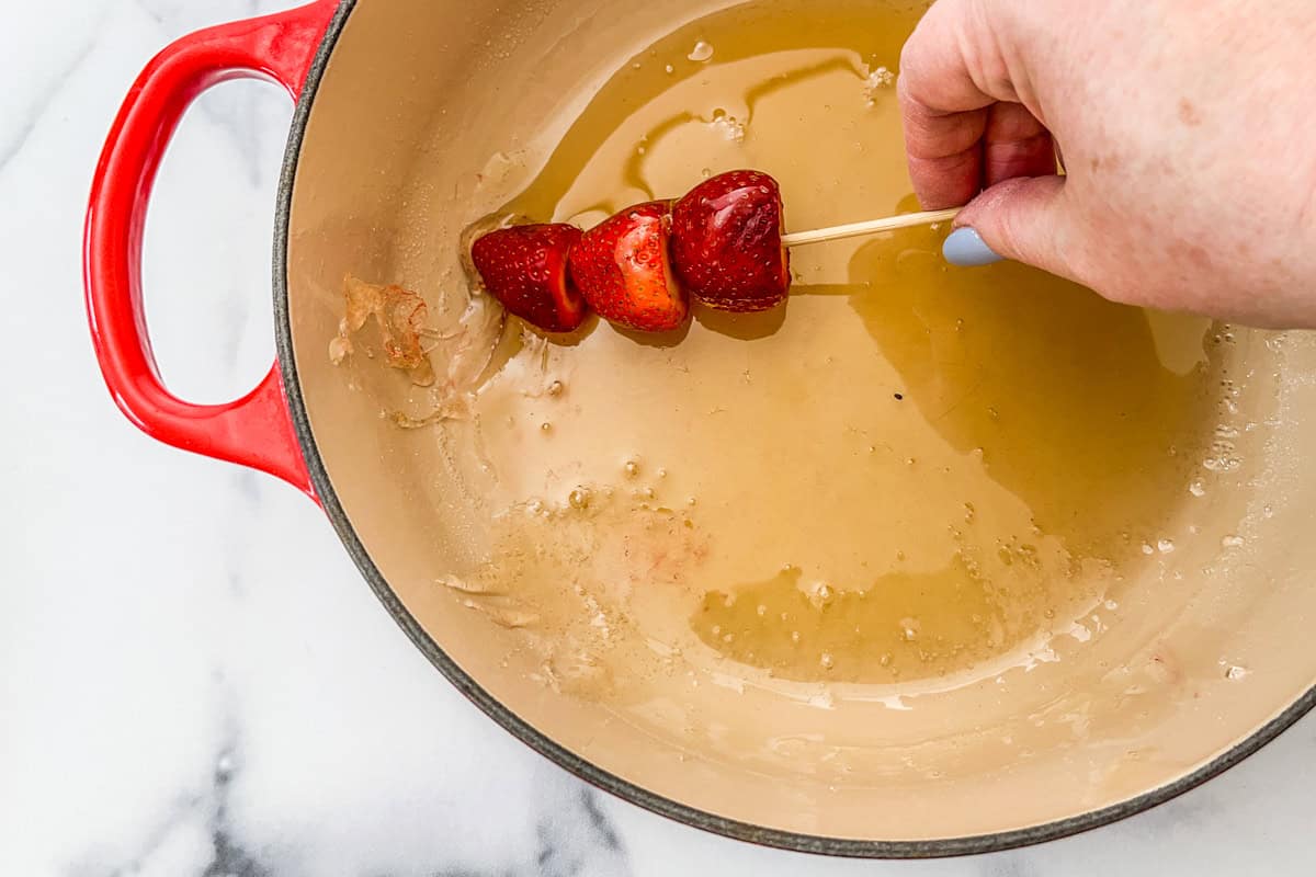 Step-by-Step Tanghulu Recipe (Chinese Candied Fruit) - This Healthy Table