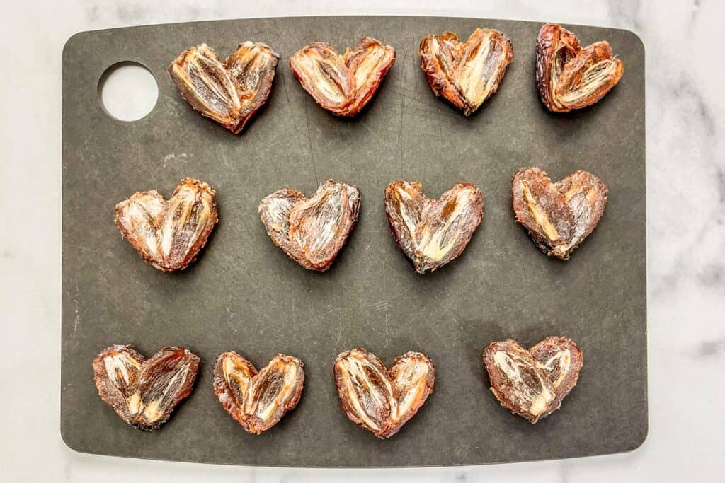 Peanut Butter Chocolate Date Hearts - This Healthy Table
