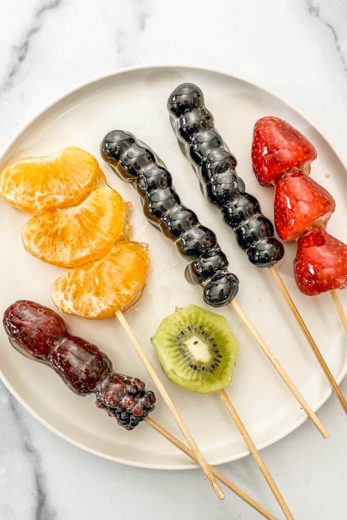 Step-by-Step Tanghulu Recipe (Chinese Candied Fruit) - This Healthy Table